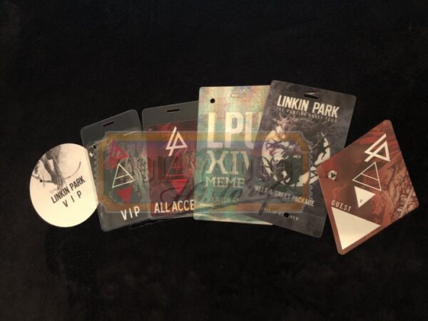Linkin ParkLinkin Park VIP Band Badges #3 – Hollywood History Online