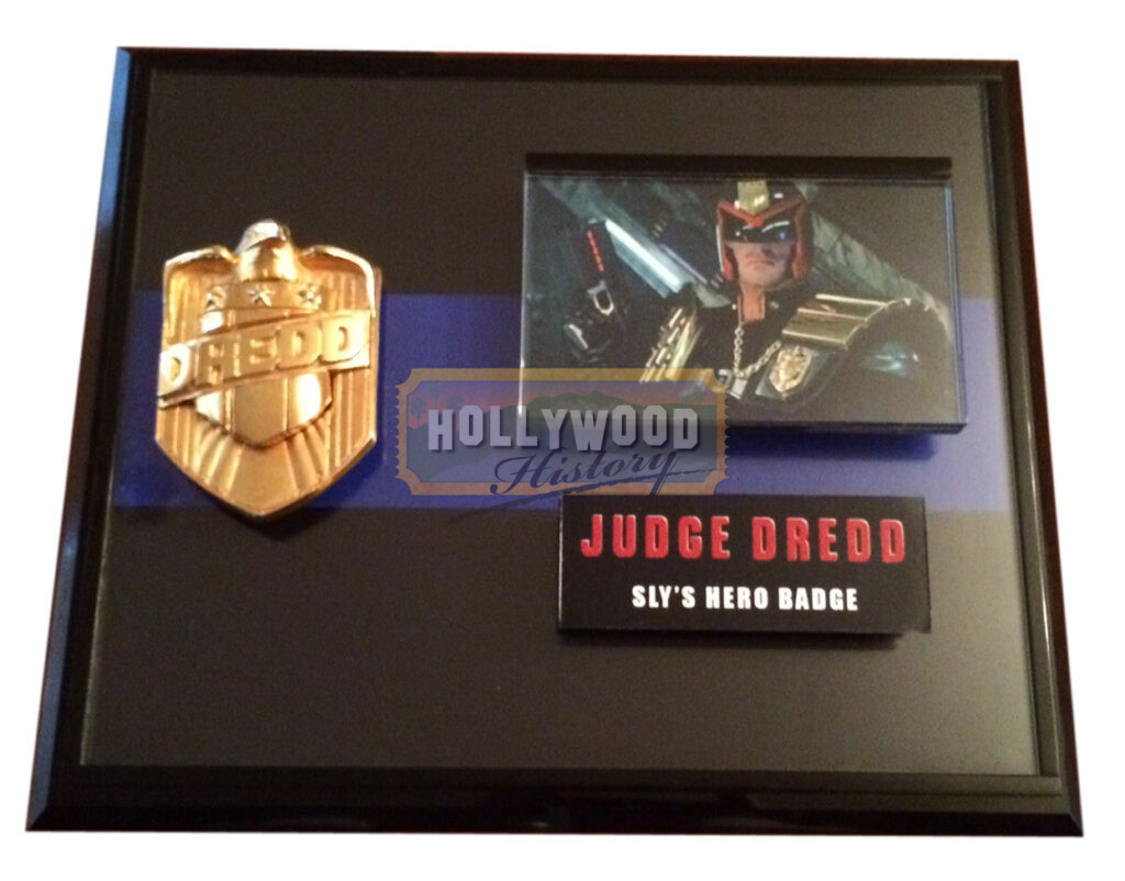 Judge Dredd’s (Slyvester Stallone) Badge – Hollywood History Online